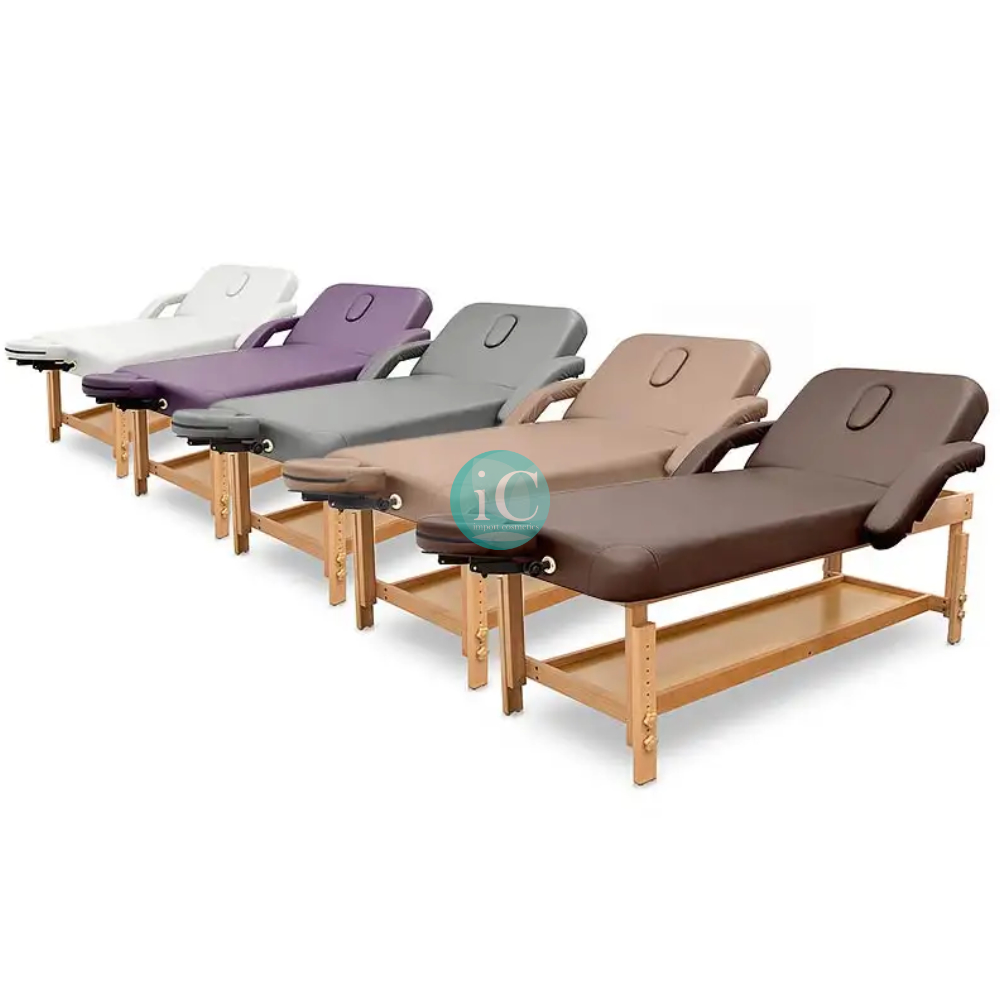 Κρεβάτι spa μασάζ αισθητικής με ανάκλιση πλάτης - iCosmetics