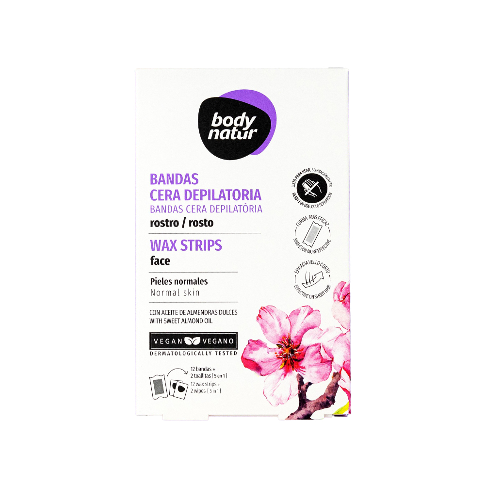 Αποτριχωτικές ταινίες προσώπου BODY NATUR - iCosmetics