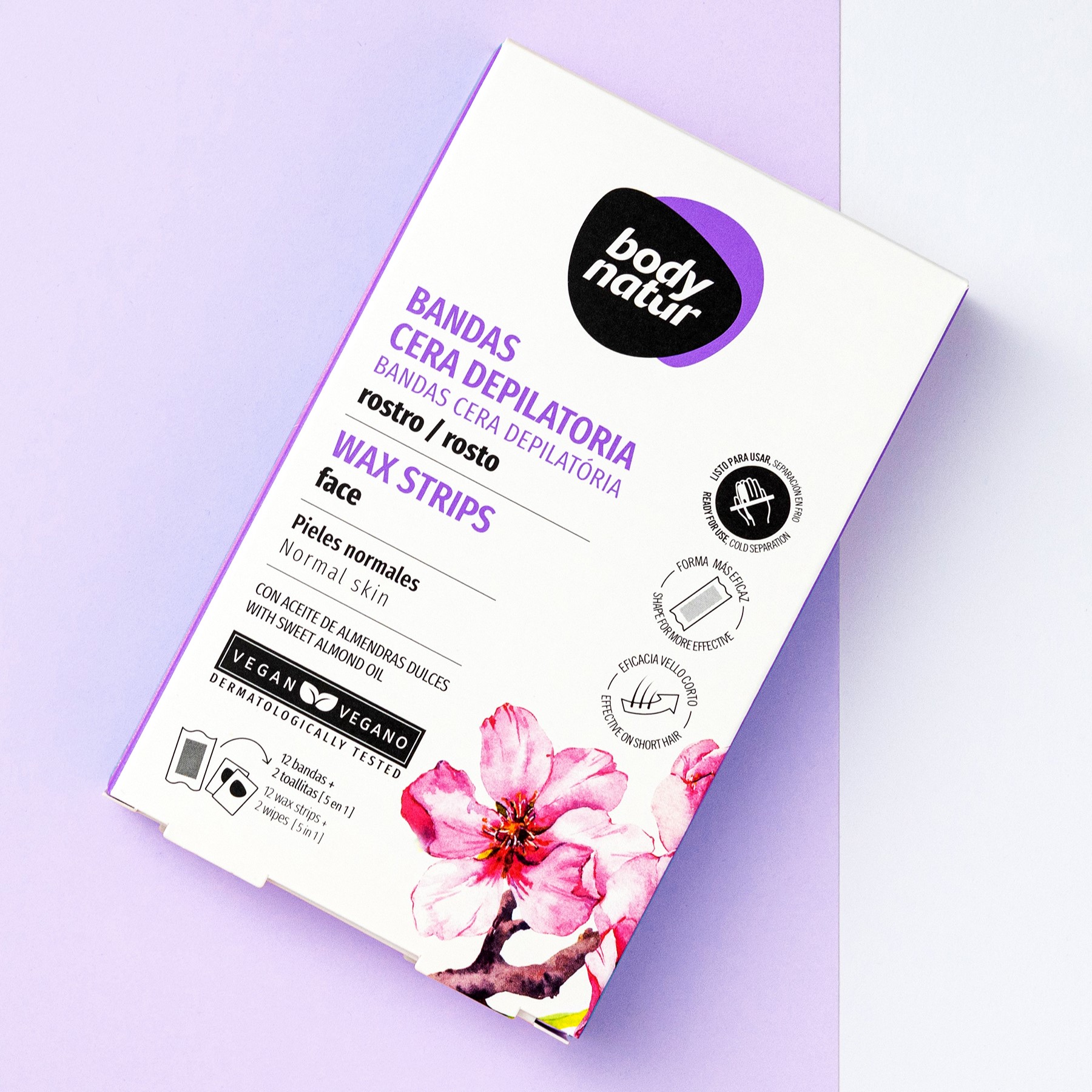 Αποτριχωτικές ταινίες προσώπου BODY NATUR - iCosmetics