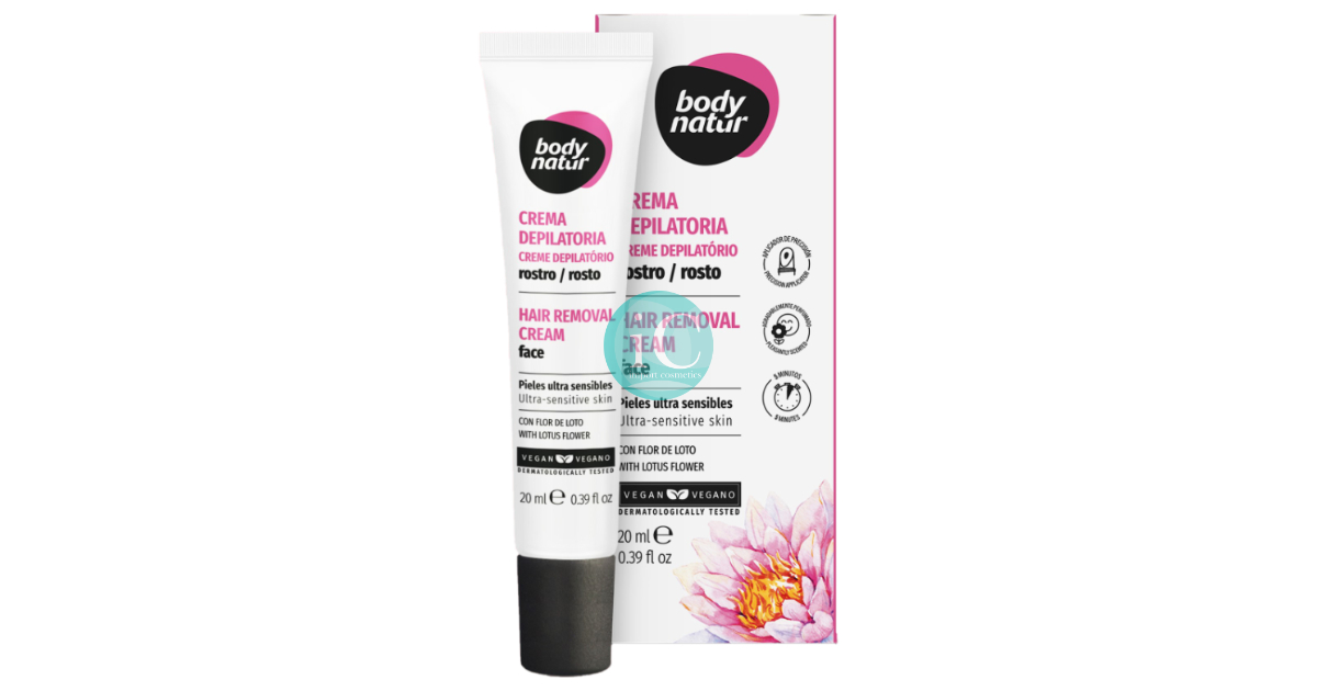 Κρέμα αποτρίχωσης προσώπου BODY NATUR - iCosmetics