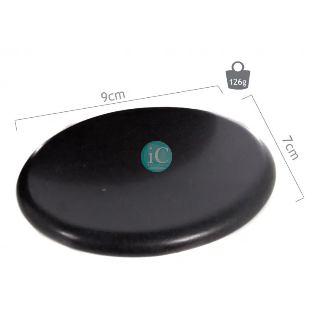 Πέτρες μασάζ hot stone 12τμχ για spa θεραπείες - iCosmetics