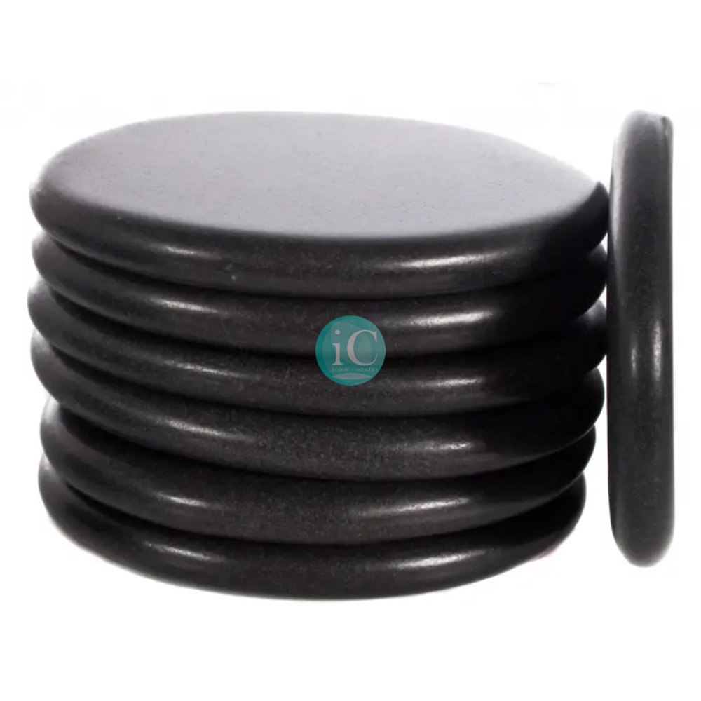 Πέτρες μασάζ hot stone 12τμχ για spa θεραπείες - iCosmetics
